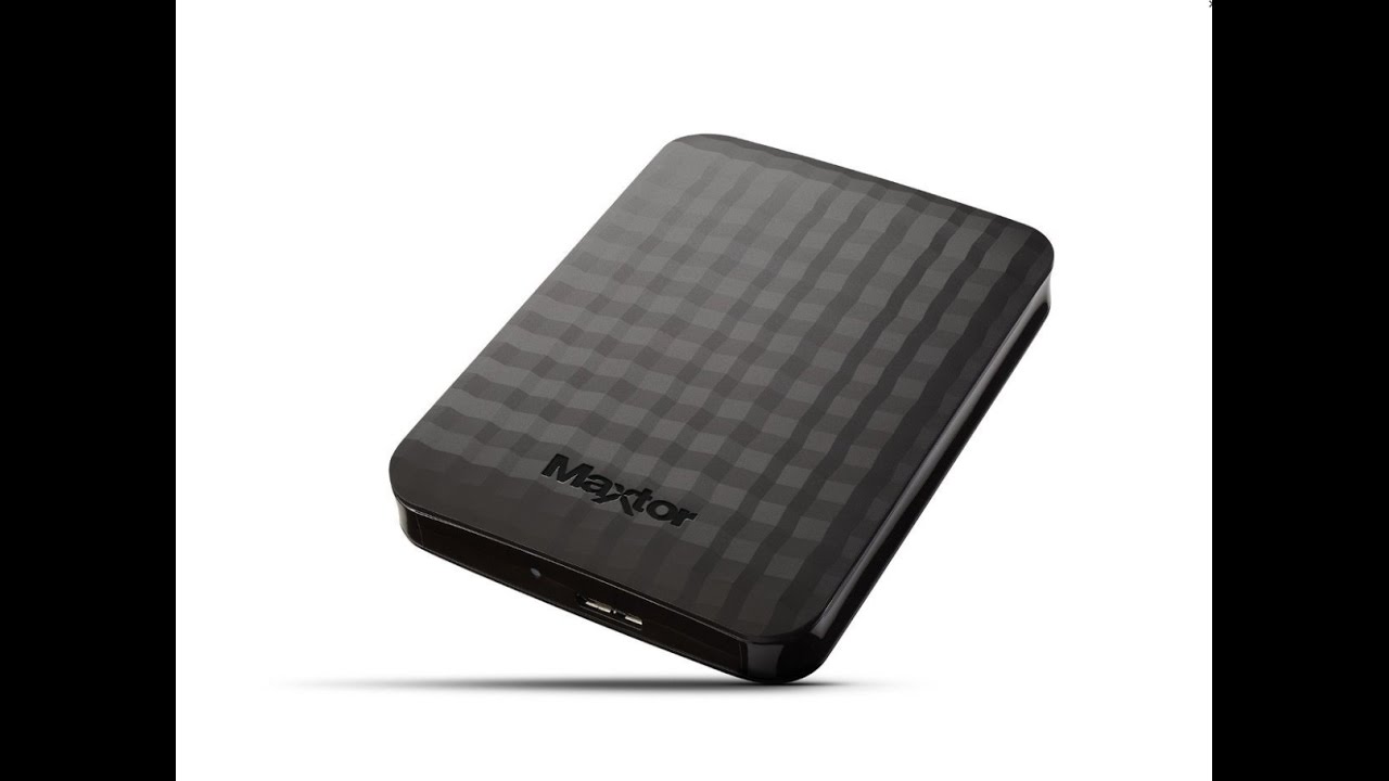 Unboxing Disco Duro Externo Maxtor 1 TB - YouTube