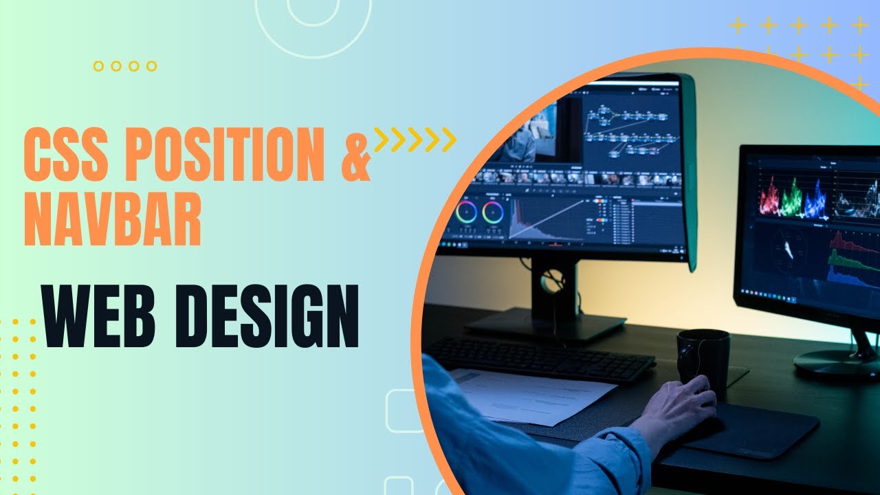 Css Position & Create a navbar - YouTube