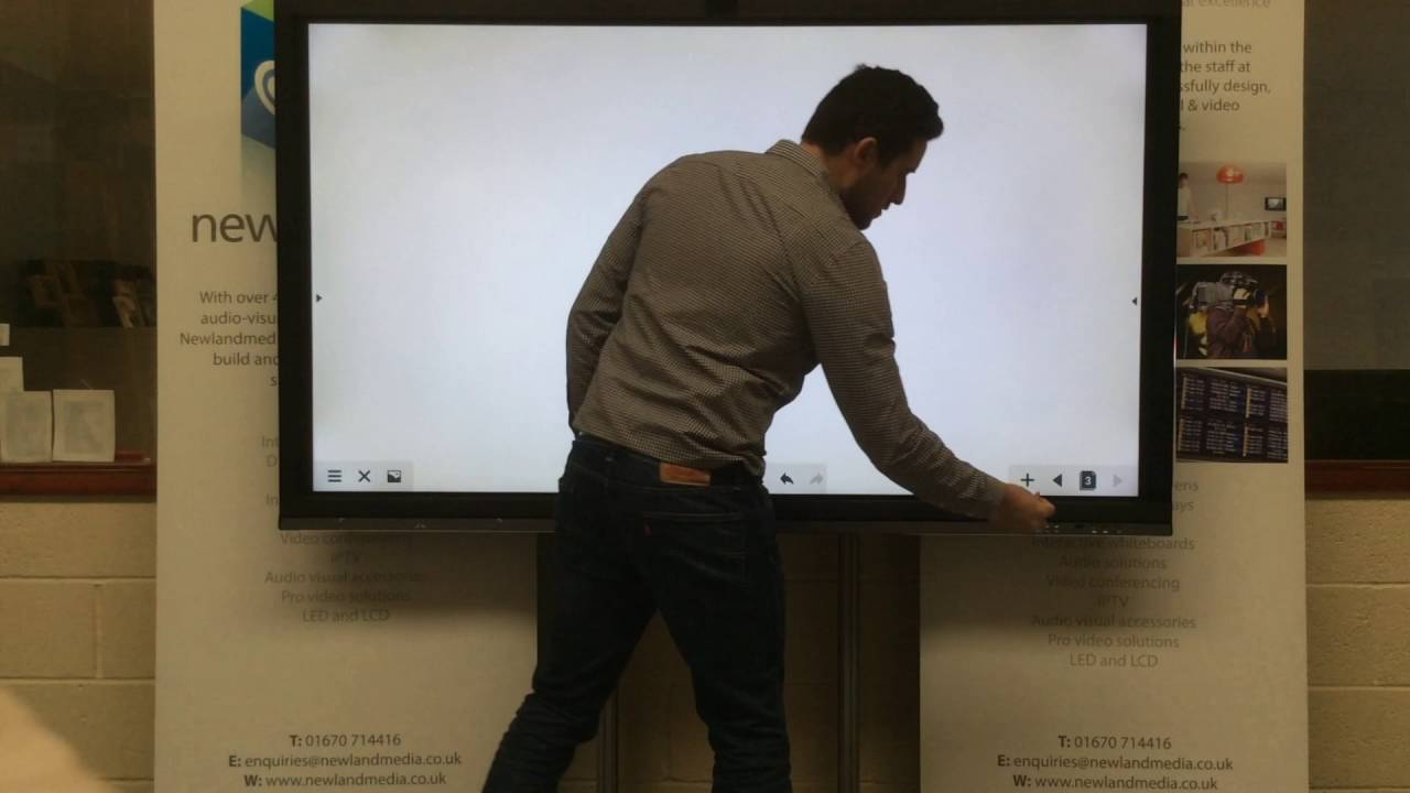 Clevertouch lynx pro - YouTube