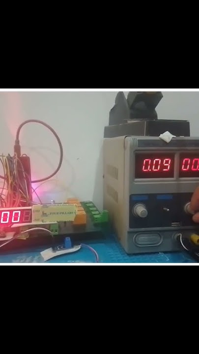 DC voltmeter using PIC16F877A. #electronics #coding #tutorial - YouTube