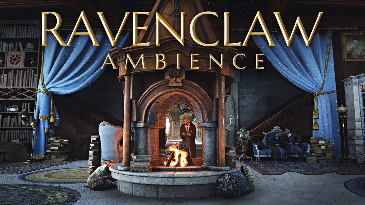 Welcome to Ravenclaw 🦅 Hogwarts Legacy ASMR Ambience + Dialogue | Relax ...