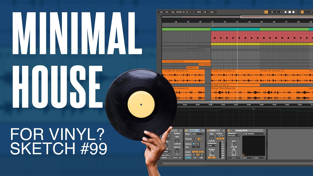 Minimal House for Vinyl. Ableton Live Sketch 99 - YouTube