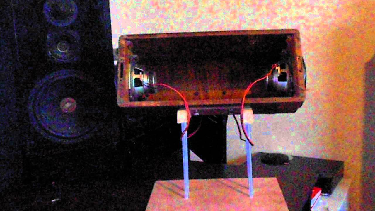 Home Made speaker sound Demo - YouTube