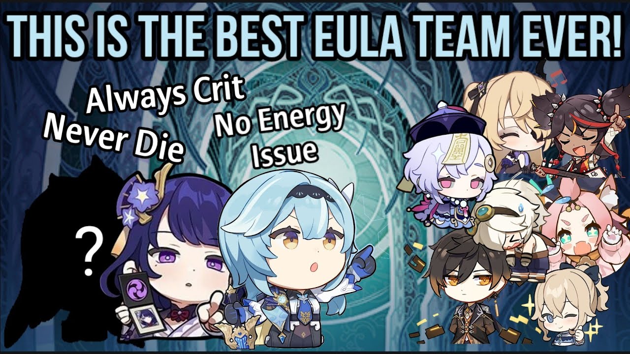 Eula New Best Team! This Is Her Most Comfortable Comp To Play | Genshin ...