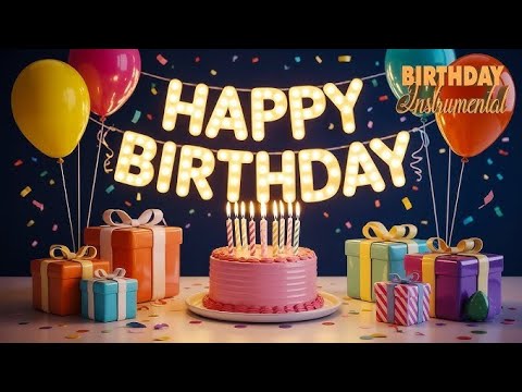 Happy Birthday Instrumental 🎉 | Birthday Background Music - YouTube