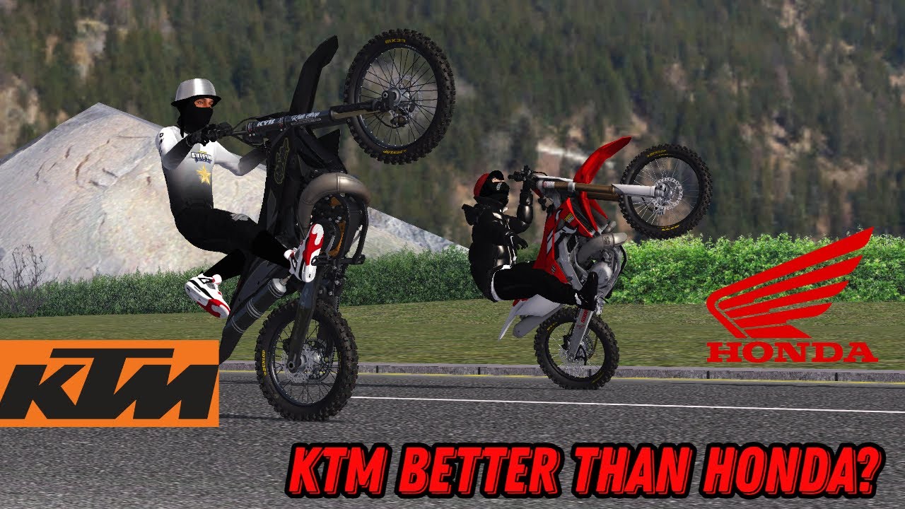 IS THE KTM BLACK KNIGHT BETTER THAN THE HONDA CR500? - YouTube