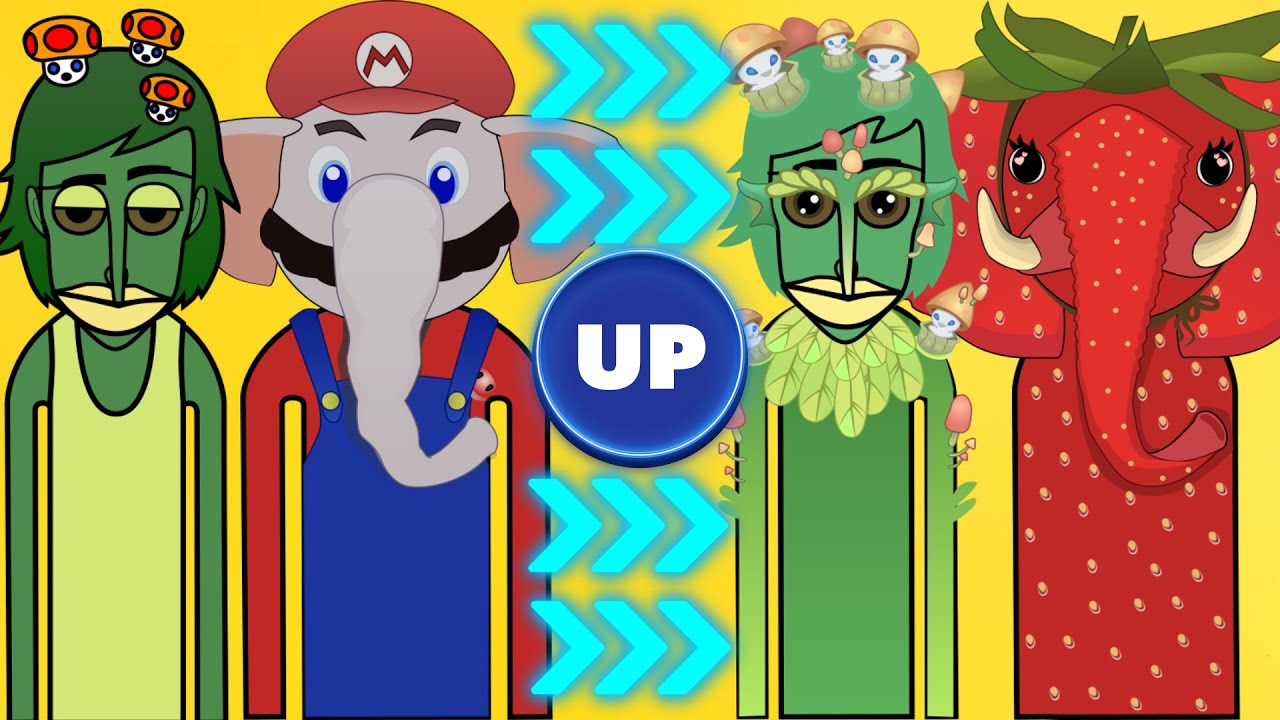 Monsterbox UPGRADE : Mythical Island with mario elephant and strawberry ...