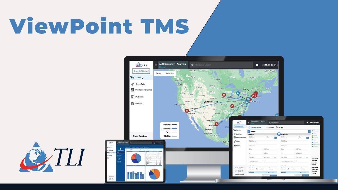 ViewPoint Transportation Management System Demo - YouTube