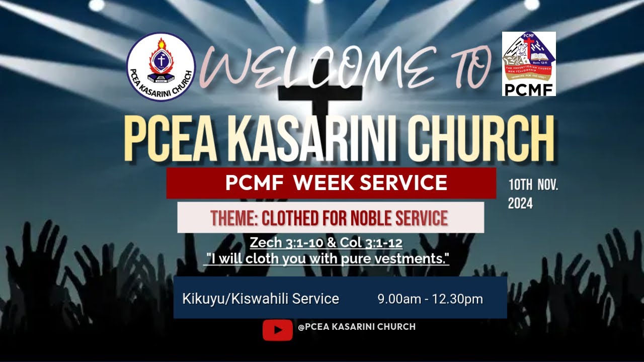 PCMF WEEK SUNDAY SERVICE || 10-11-2024 - YouTube