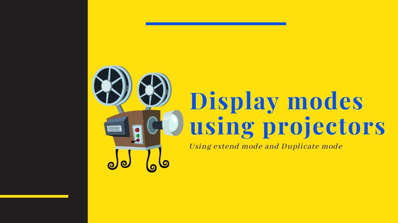 Display Modes using Projectors in the Classroom. - YouTube