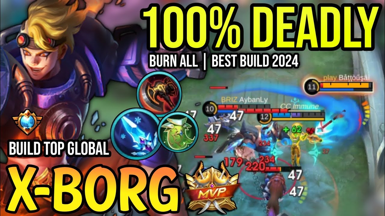 XBORG BEST BUILD 2024 | BUILD TOP GLOBAL XBORG GAMEPLAY | MOBILE ...