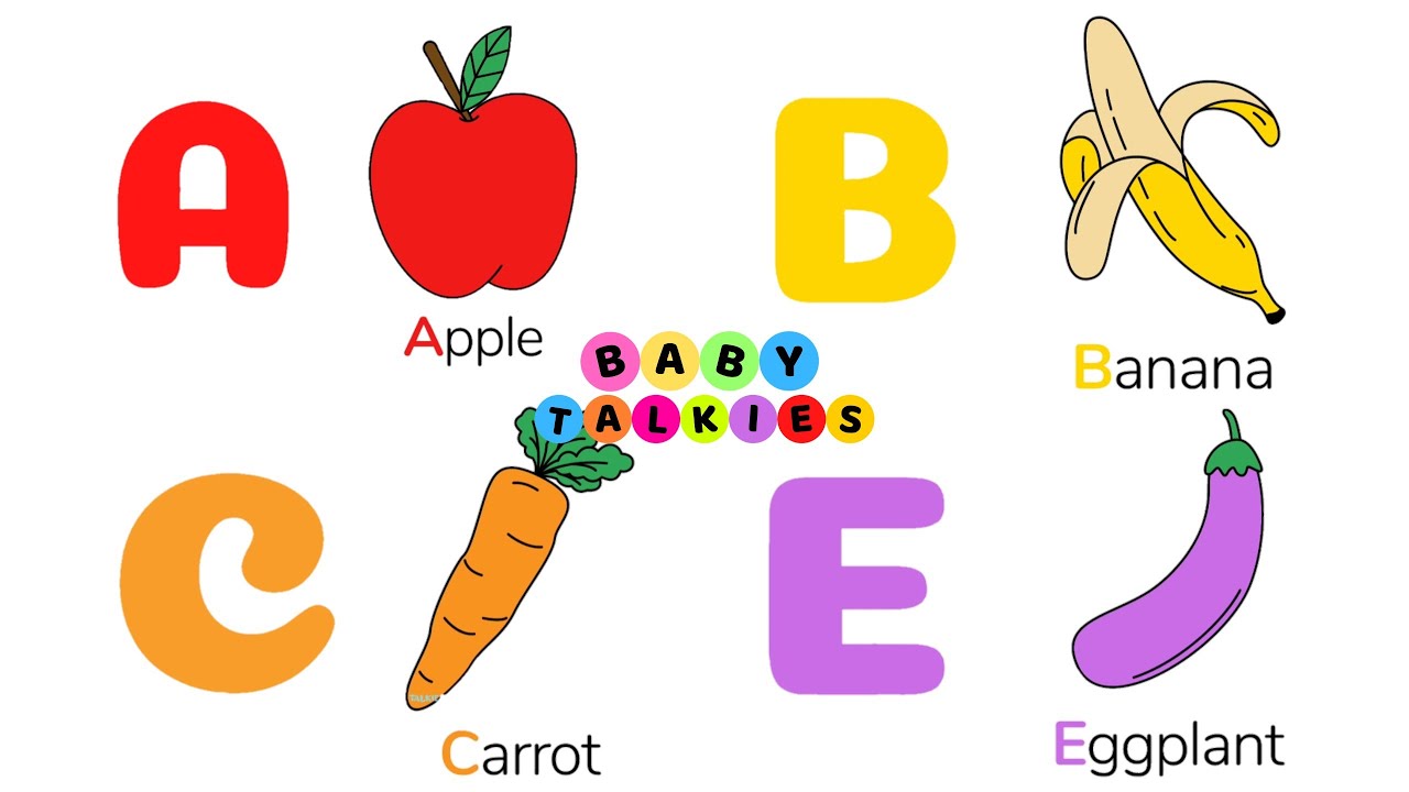 Abc alphabets / A for apple / B for banana / abc phonics / abc song for ...