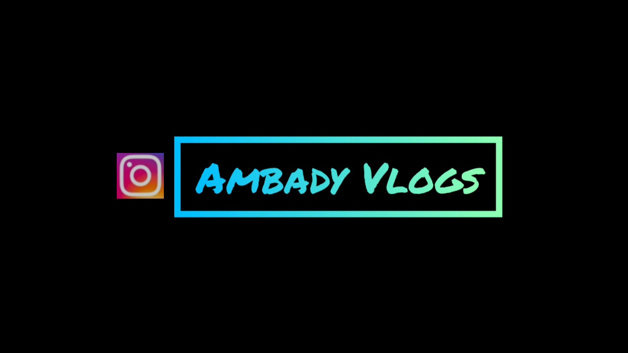 Ambady Vlogs #1 - YouTube