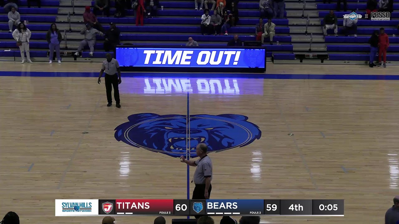 Varsity Bball - Jacksonville Titans at Sylvan Hills Bears - YouTube