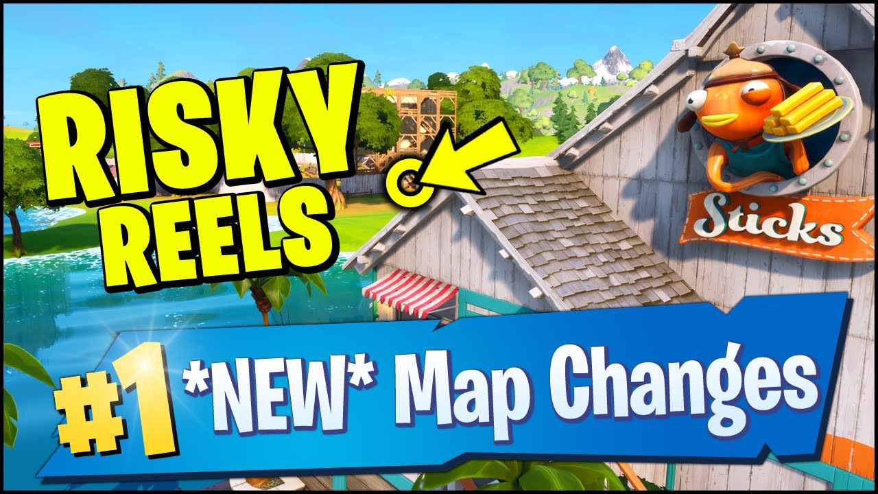 *NEW* MAP CHANGES, WATER LEVEL EVENT - RISKY REELS DESTROYED & FISH ...