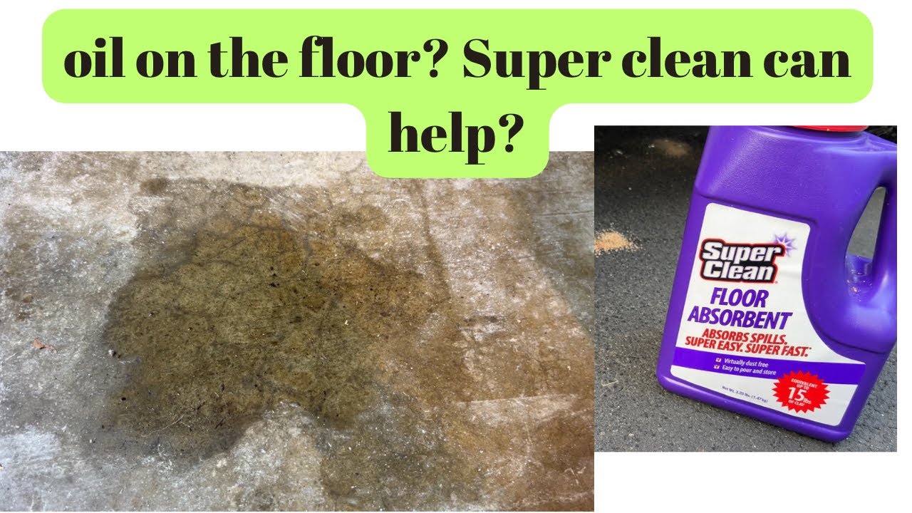 Super clean floor absorbent review. Must have for DYI, keep your floors ...