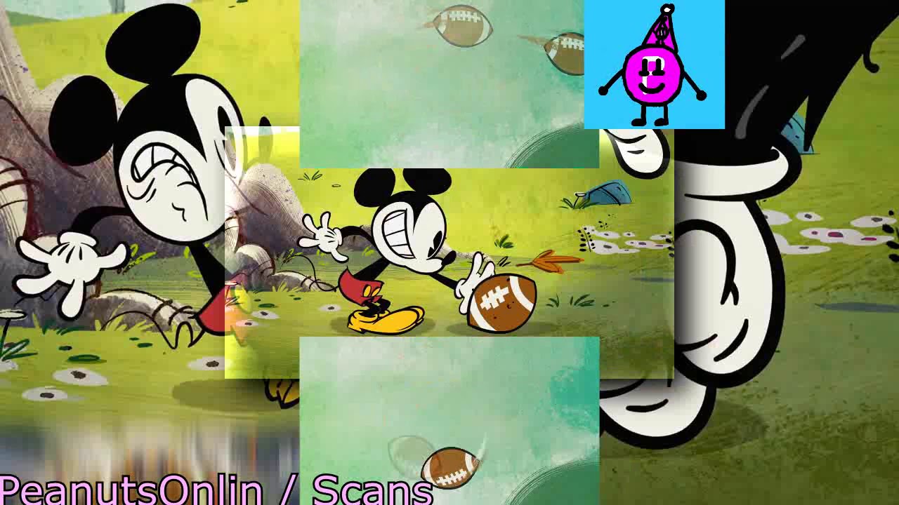 (YTPMV) Touchdown and Out A Mickey Mouse Cartoon Scan - YouTube