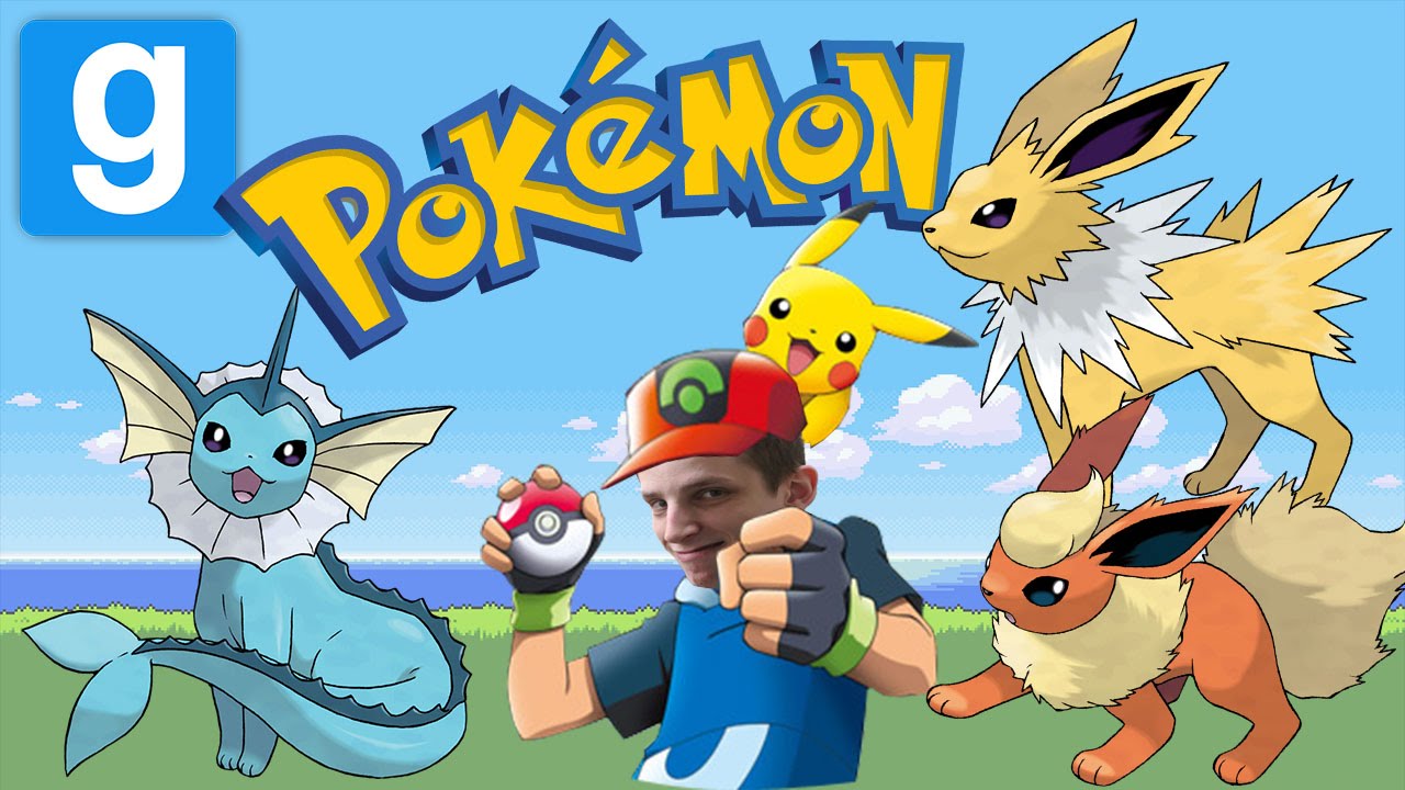 GMOD POKÉMON RP - ÉVOLUTIONS D'ÉVOLIS ! #5 - YouTube
