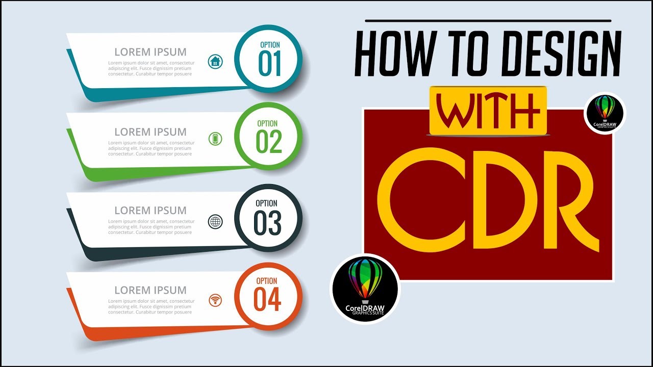 How To Design Vectors In CorelDRAW | Social Media Icons - YouTube