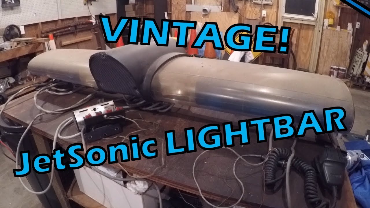 My Federal Signal JetSonic Lightbar - Quick Look - YouTube