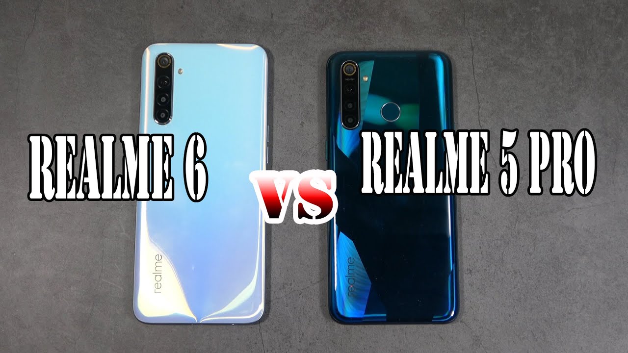 Realme 6 vs Realme 5 Pro | SpeedTest and Camera comparison - YouTube