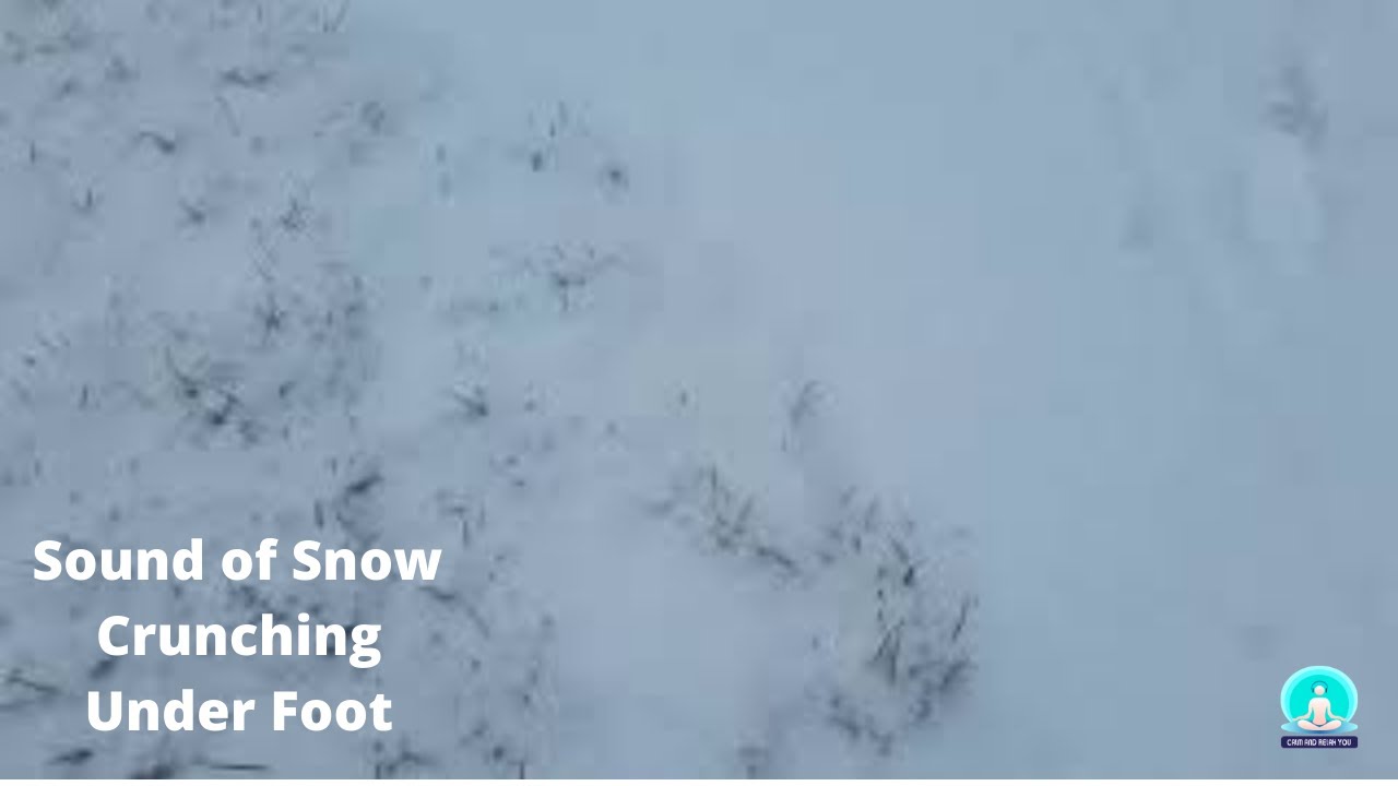 ASMR Snow Crunching (Sound of Snow Crunching Underfoot) 30 Minutes ...