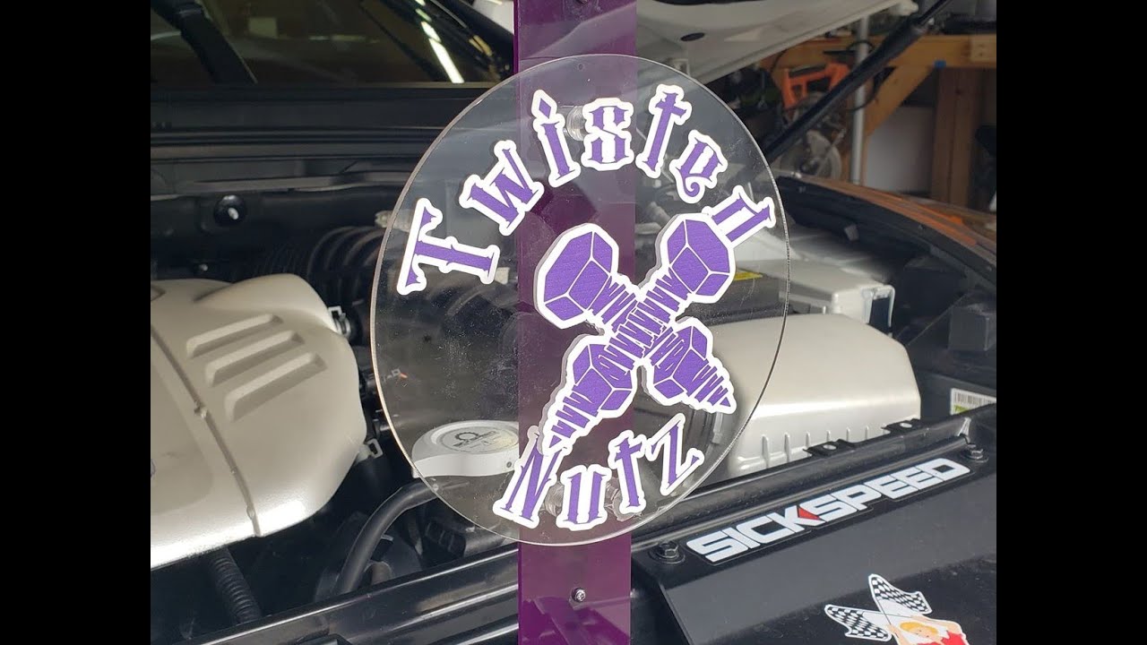 Twisted Nutz Garage - Custom Hood Props - YouTube