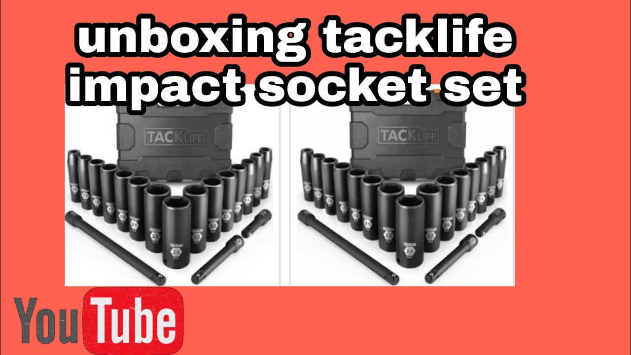 Unboxing Tacklife Impact Socket Set Youtube 0671