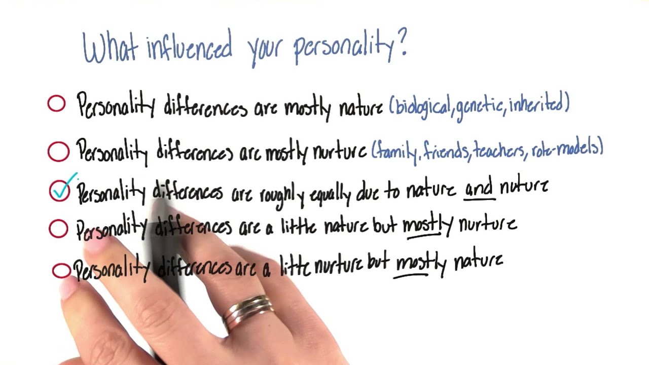 What influenced your personality - Intro to Psychology - YouTube