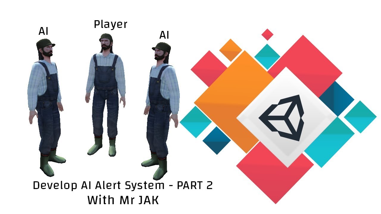 Develop AI Alert System In 1 Hour - Part 2 Using Unity 3D - YouTube