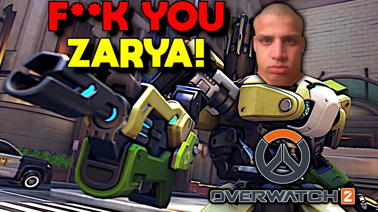 Tyler1 the BEST Zarya Counter in Overwatch 2 - YouTube