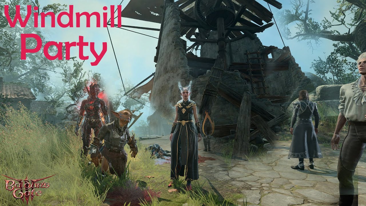 BG3: What happens if you stop Windmill 2 times in front of Goblins ...