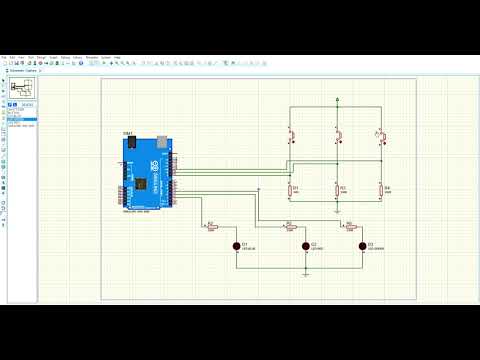 arduino y proteus pulsadores - YouTube