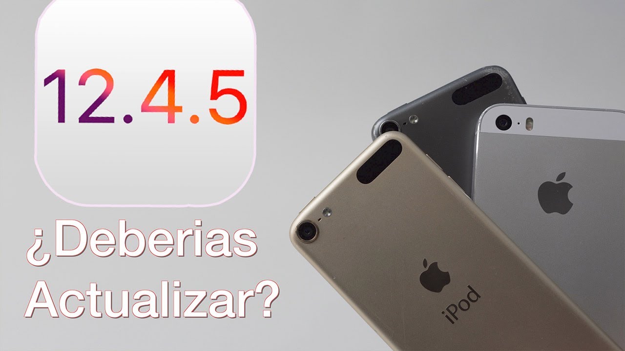 iOS 12.4.5 - Para iPhone 5s, iPhone 6, iPhone 6 Plus & Más!! ¿Deberías ...