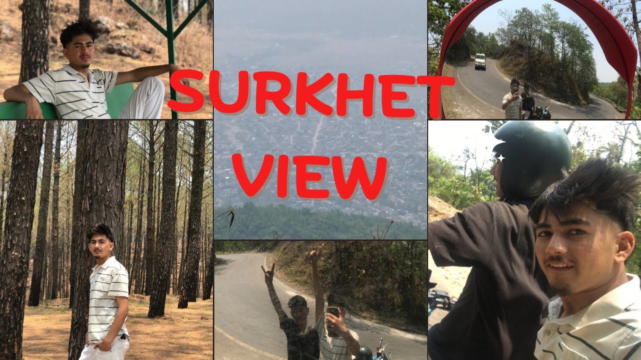 SURKHET VIEW || #rokayavlogs0 BY NESNAL ROKAYA - YouTube