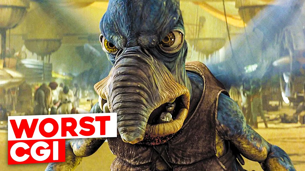 10 Worst CGI Moments In Star Wars - YouTube