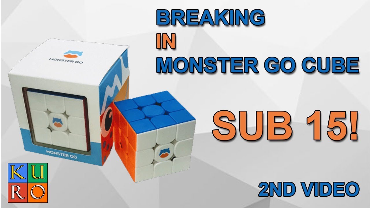 Breaking in Monster Go Cube Part 2 - YouTube