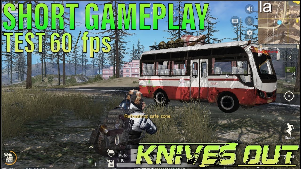 Knives Out PC Version Test Short Gameplay 60 FPS - YouTube