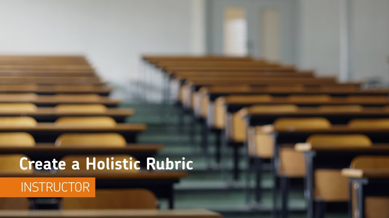 Rubrics - Create a Holistic Rubric - Instructor - YouTube