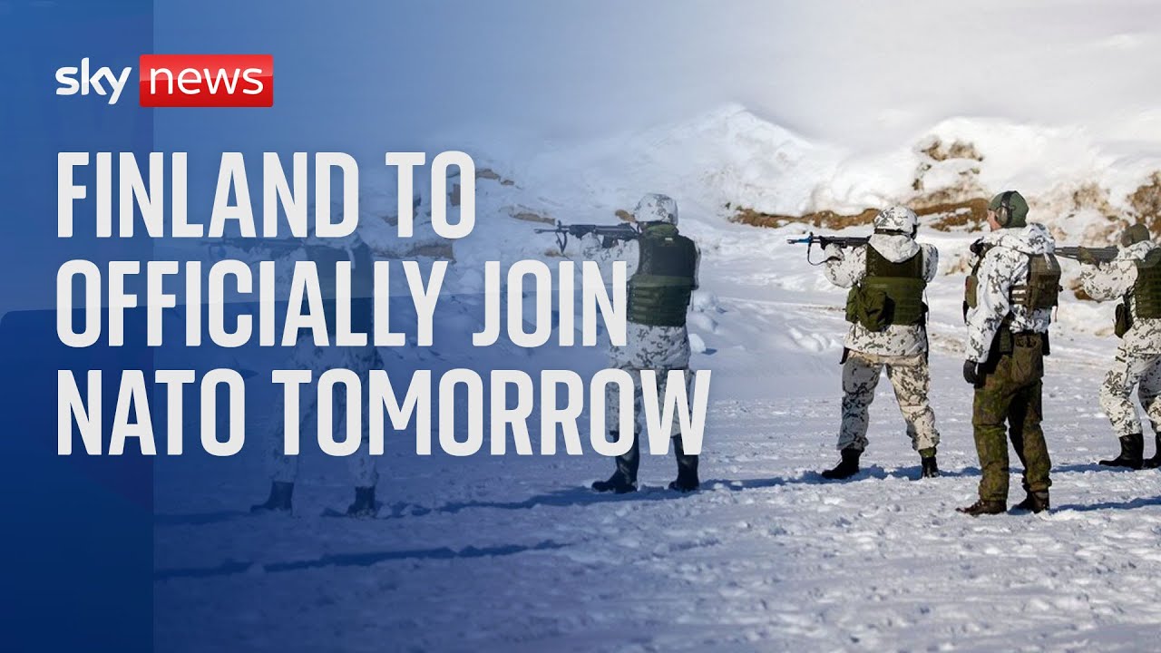 Finland to officially join NATO tomorrow - YouTube
