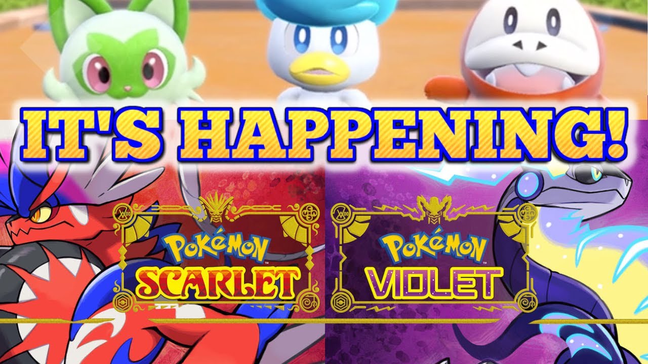 Box Legendaries, Battle UI & MORE! Pokemon Scarlet Violet Trailer (#2 ...