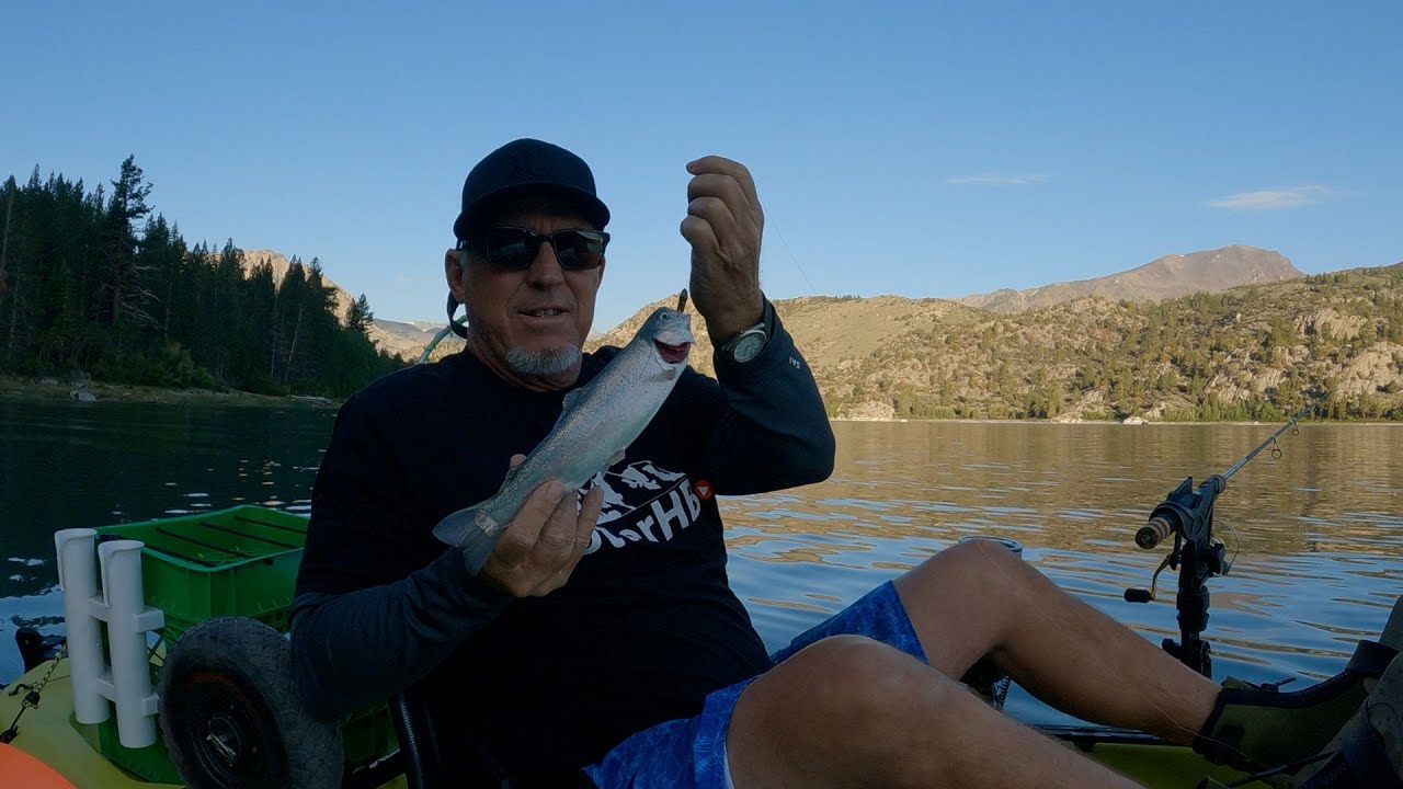 Kayak Fishing June Lake Eastern Sierra's - YouTube