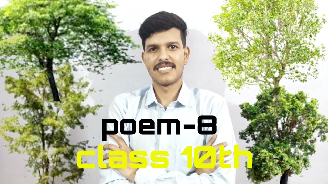 10th class English poem-8 (THE TREE PART-1) #HBSE #CBSE #NCERT - YouTube