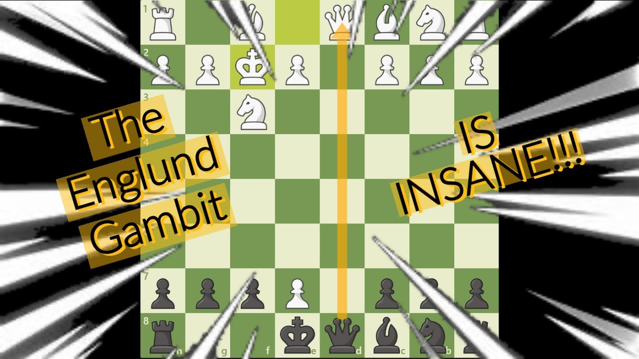 Black finally wins with The Englund Gambit!!! - YouTube