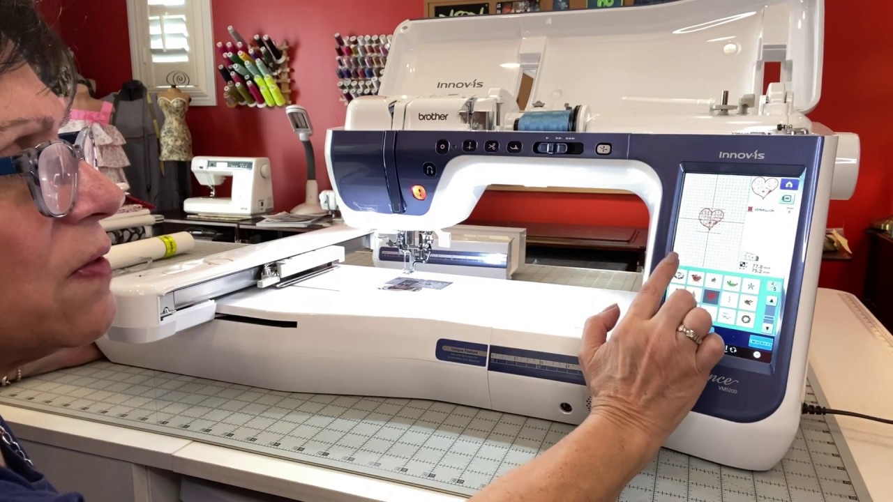 Getting started with the Brother Essence VM5200 - YouTube