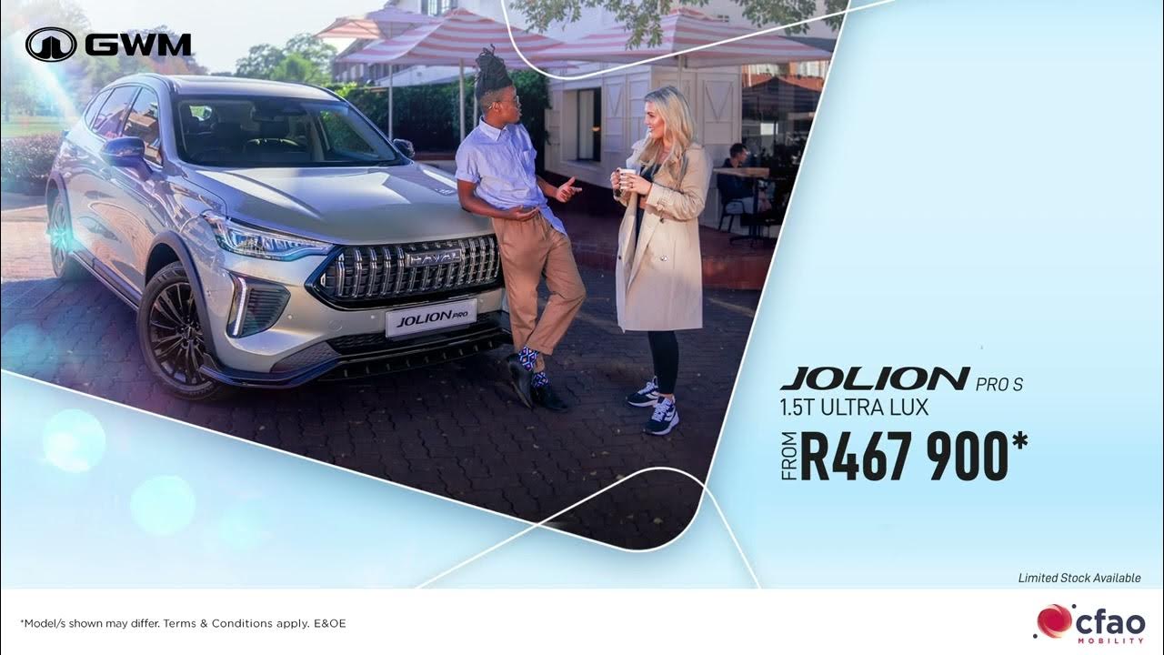 CFAO Mobility - GWM - JOLION PRO S 1.5T Ultra LUX - YouTube