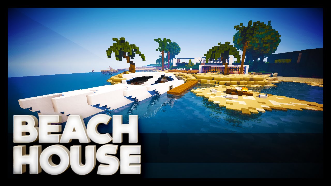Minecraft - Beach House - YouTube