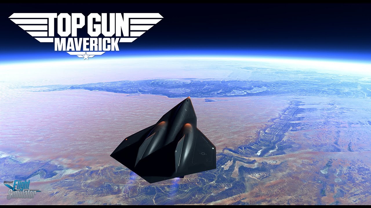 Darkstar | Top Gun Maverick | Microsoft Flight Simulator 2020 - YouTube