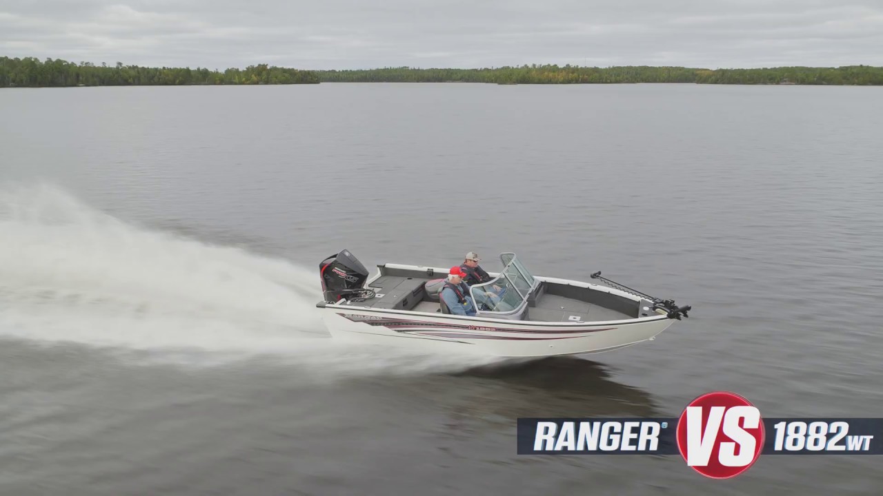 Ranger Aluminum VS1882WT Deep V On-Water Footage - YouTube