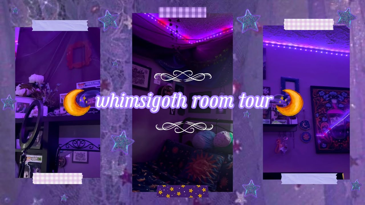 whimsigoth room tour 🌙 room inspo, room decor, witchy, 90s, Pinterest ...